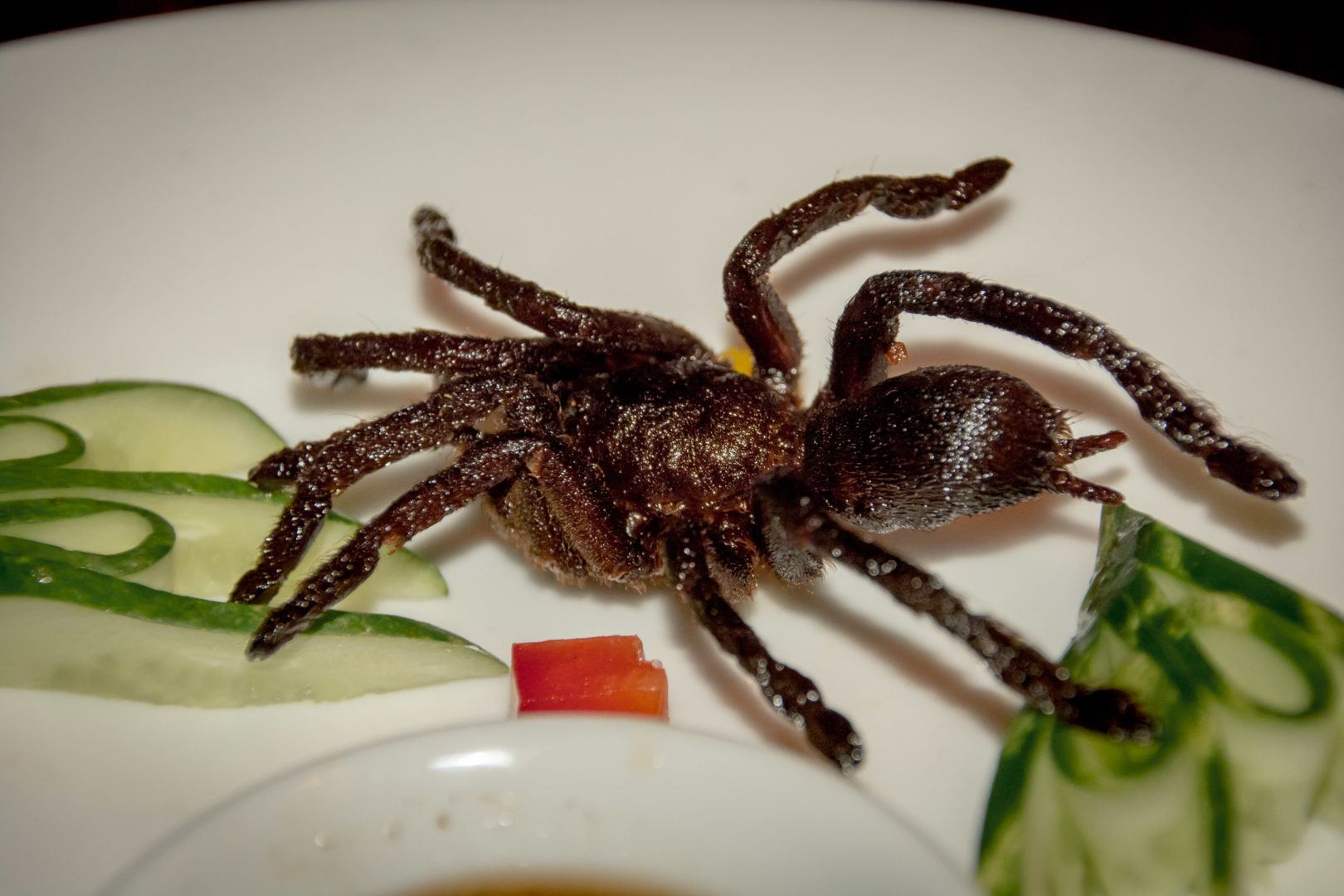Edible Spiders: Eating Deep Fried Tarantula In Cambodia| Edible Tarantula