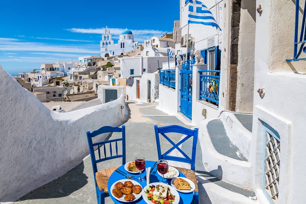 7 Best Santorini Restaurants + Santorini Food (What to Eat In Santorini)